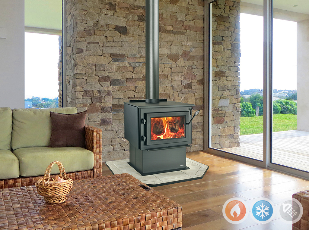 Heatilator WS22 Wood Fire | Russells Heating, Cooling & Hot Water