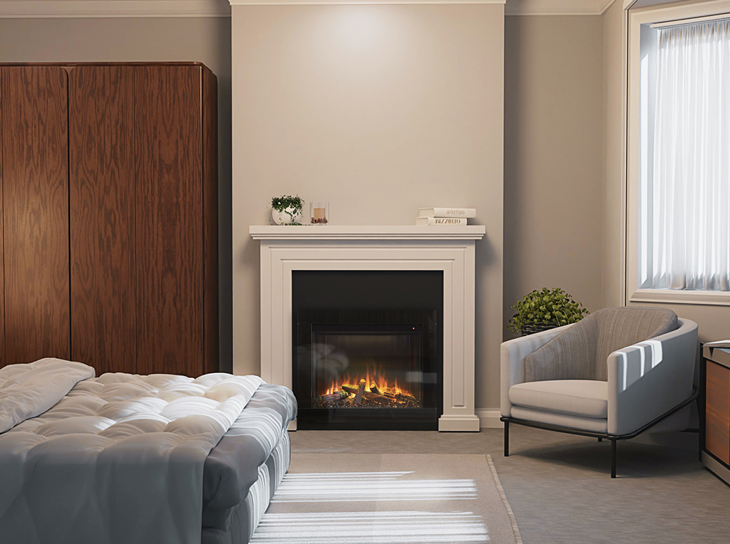 Ambe Square 30 Electric Fireplace | Russell's FTG