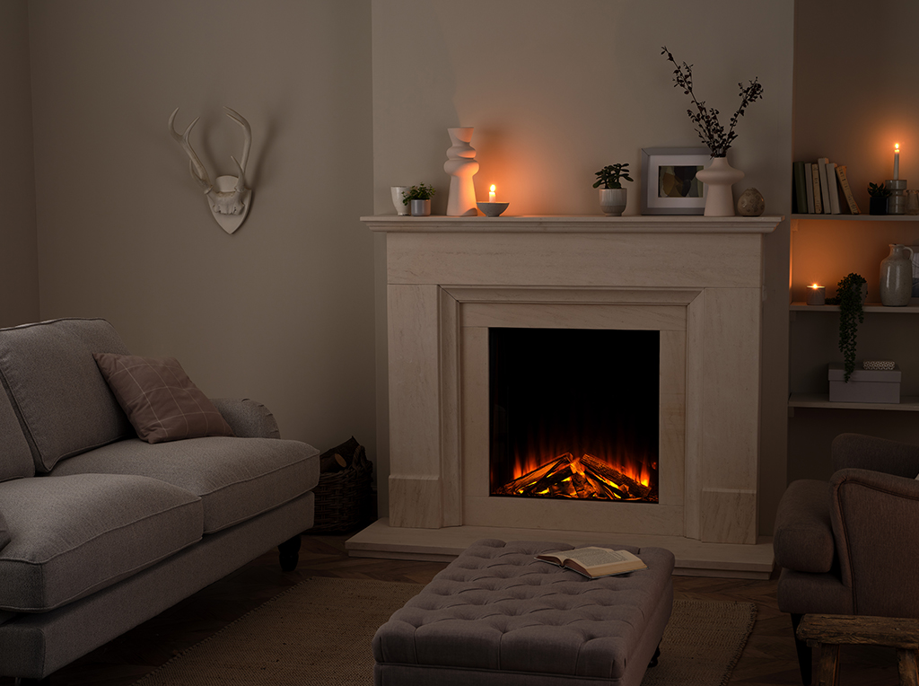British Fires New Forest 650SQ Electric Fireplace | Russell's FTG